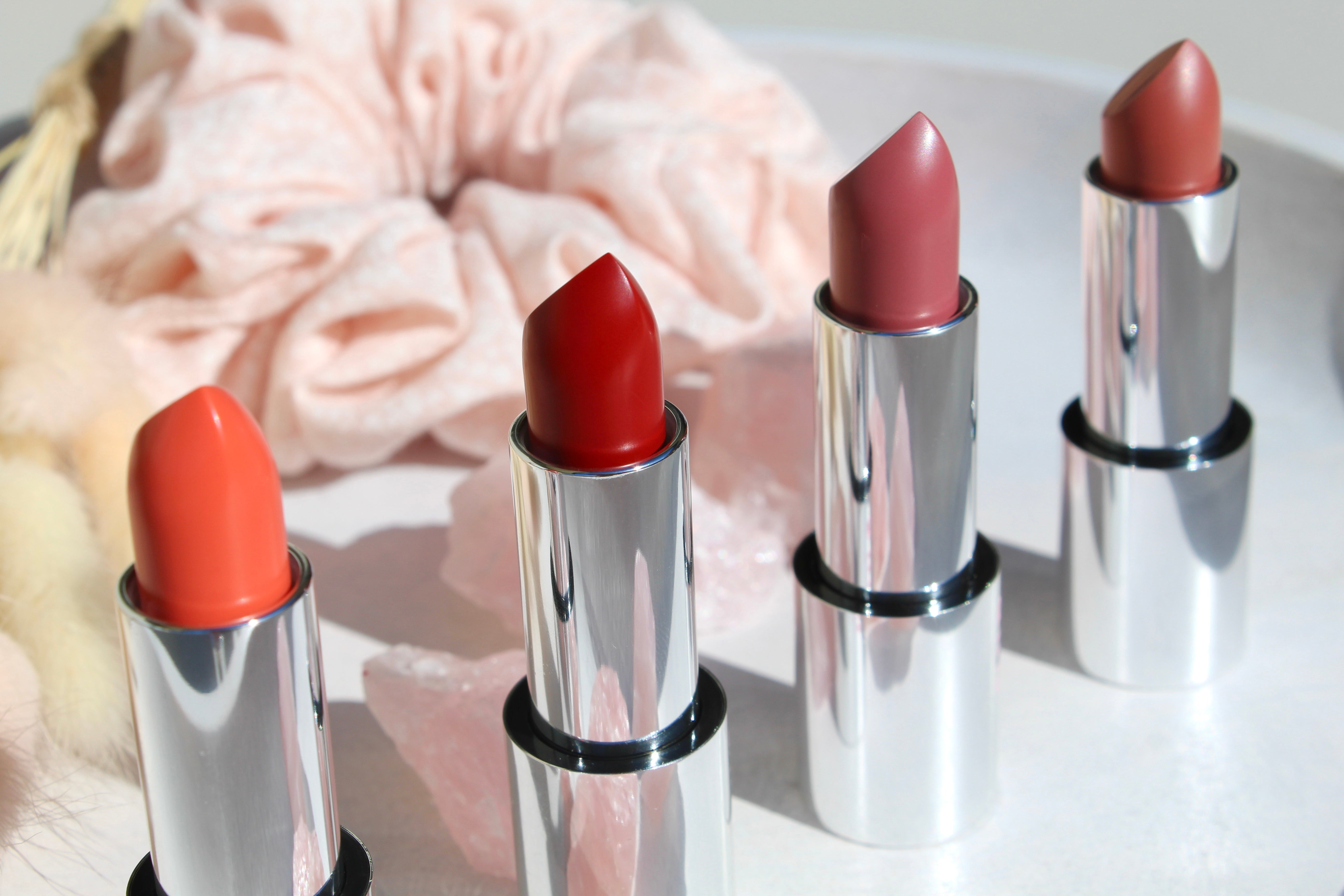 our lipsticks – indigo & iris